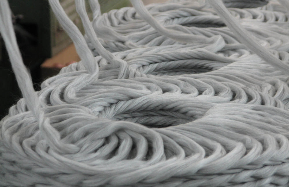 Rosy Green Wool - Our production